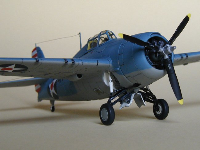 1/48 Tamiya Grumman F4F-4 Wildcat by Dirk Adel