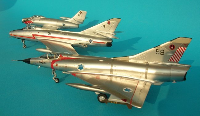 1/72 Airfix Super Mystere by Yoav Efrati